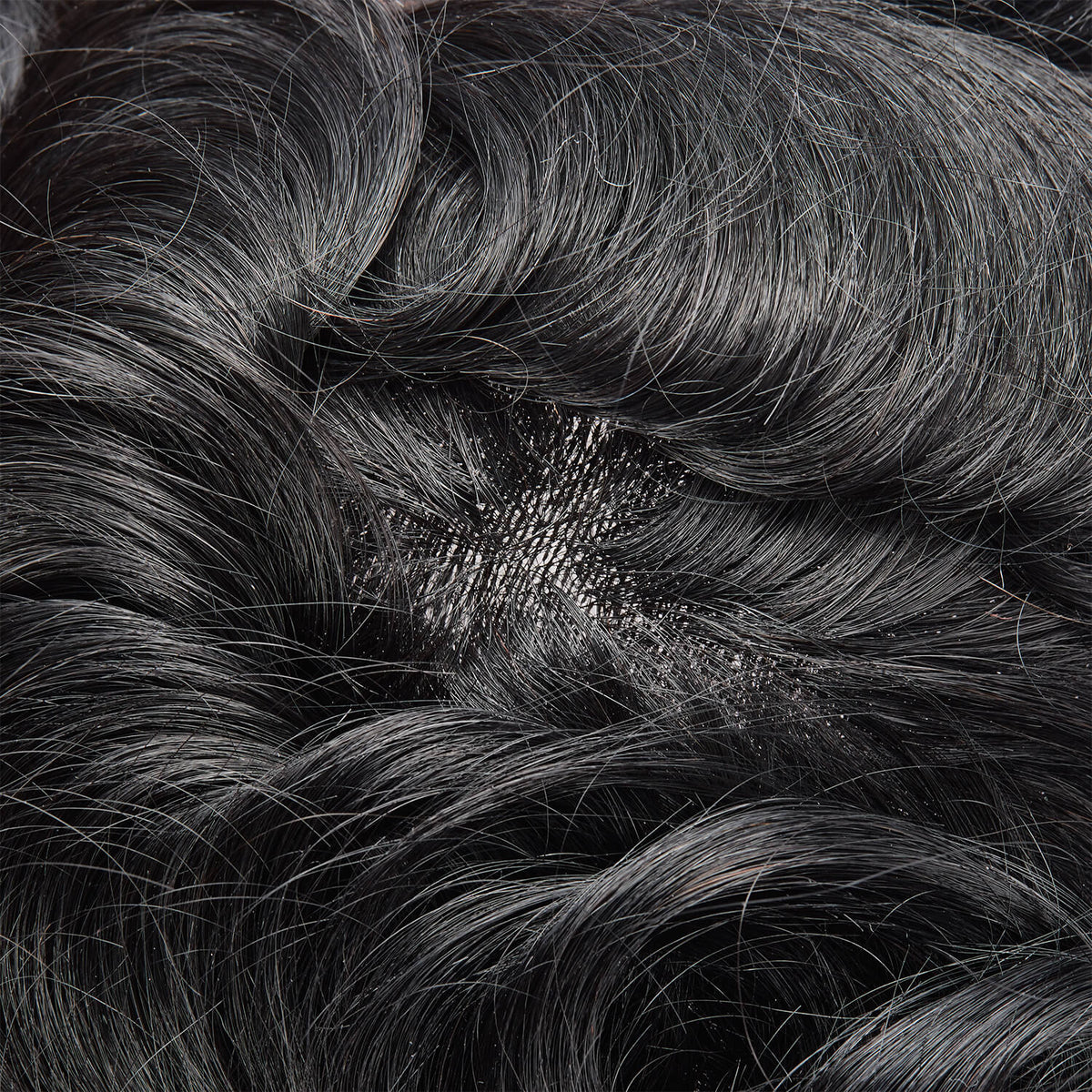 0.15mm Thickness Full Poly Hair System For Men