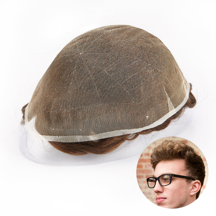 Best Natural Looking Human Hair Toupee for Men on Sale - Hairbro – HairBro