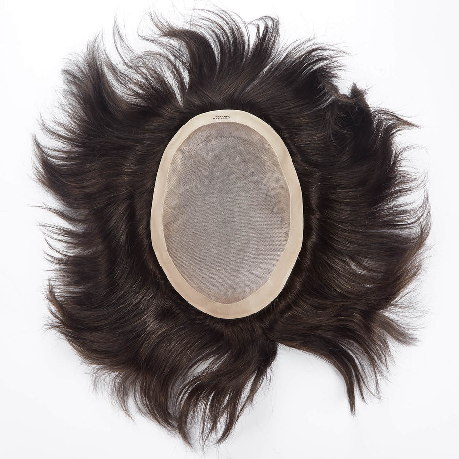 Monofilament Hair Replacement System & Mono Toupee for Men - HairBro