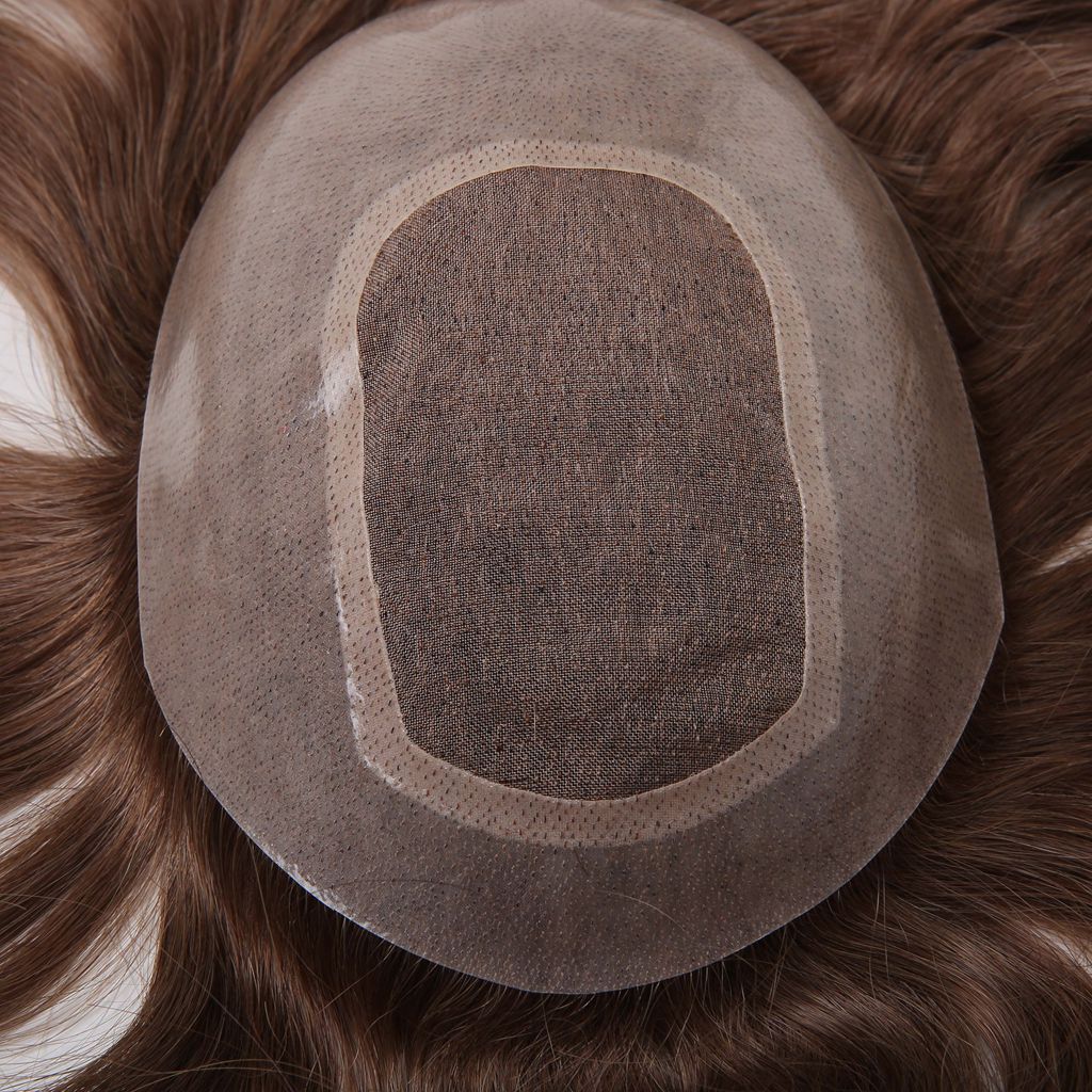 Fine Mono Top Single Knotted Thin Clear Poly Hair System Undetectable ...