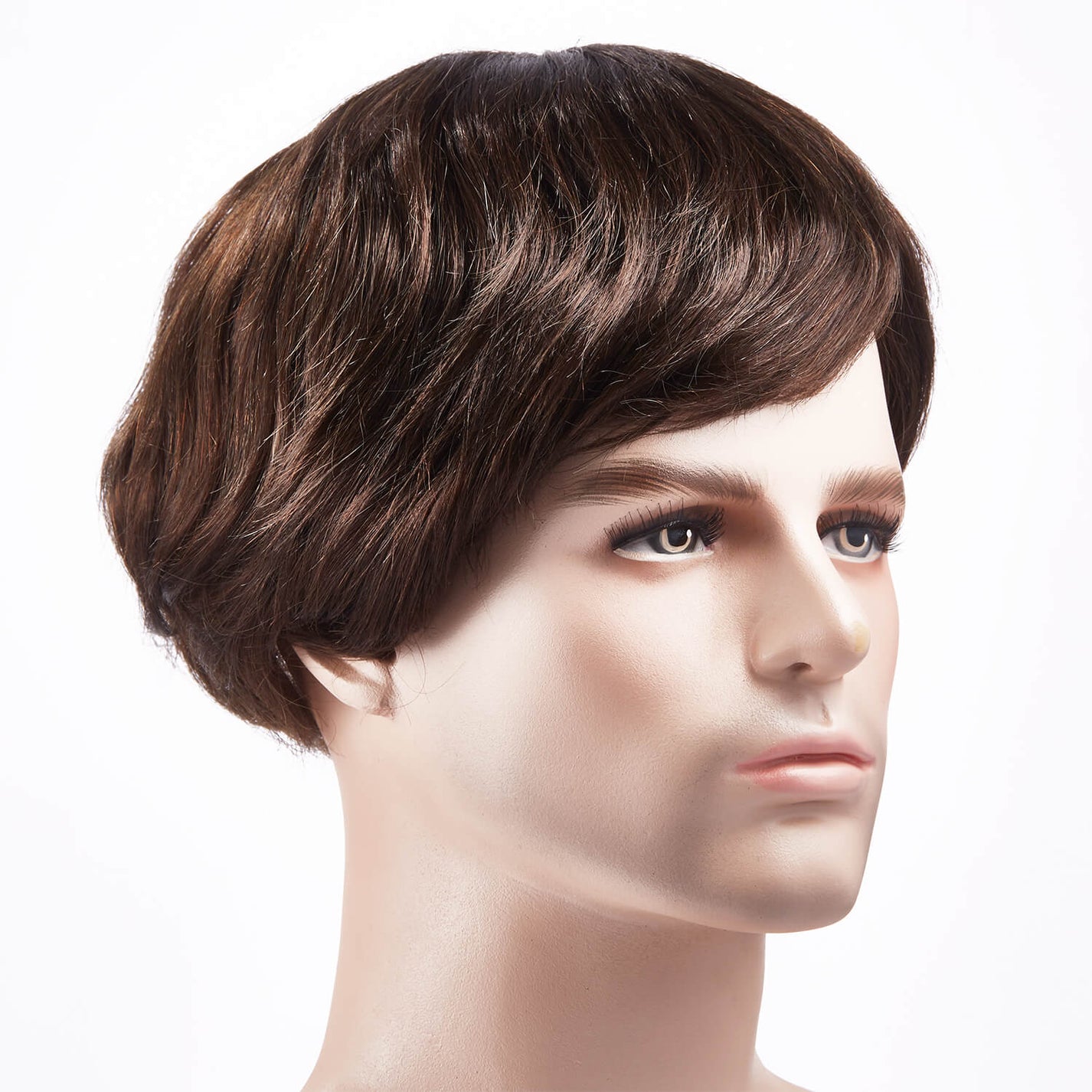 Natural Lace Base With Poly Hair Replacement System For Men – HairBro